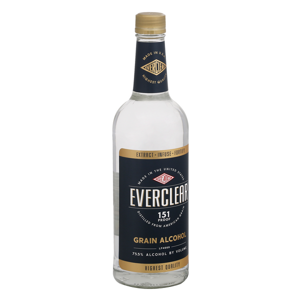 EVERCLEAR 151 GRAIN ALCOHOL – liquormn