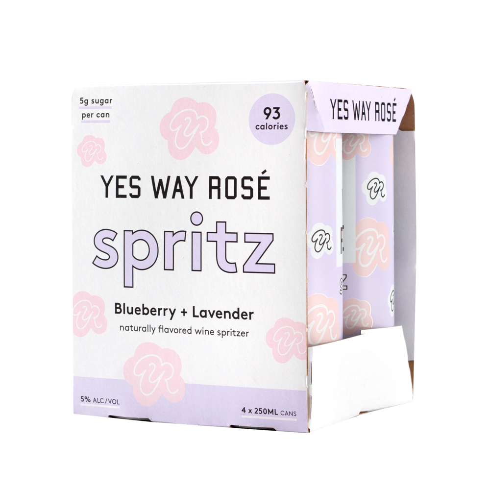 YES WAY ROSE LEMON BLUEBERRY SPRITZ – liquormn
