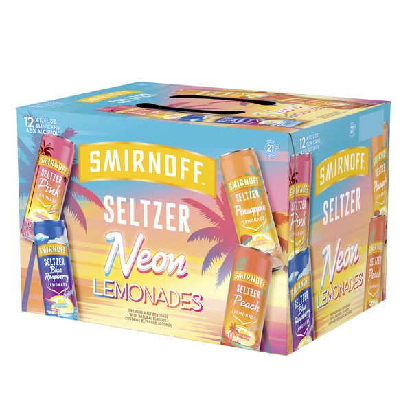 SMIRNOFF ICE NEON LEMONADE VARIETY – liquormn