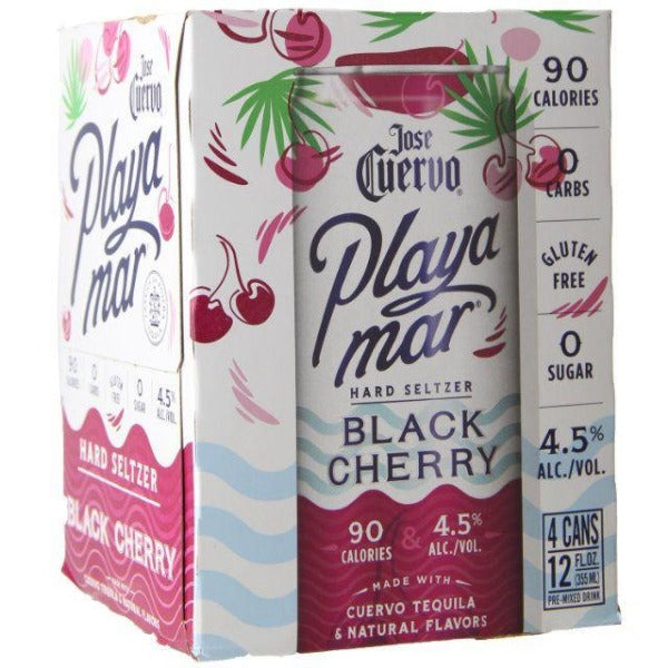 PLAYA MAR BLACK CHERRY HARD SELTZER – liquormn