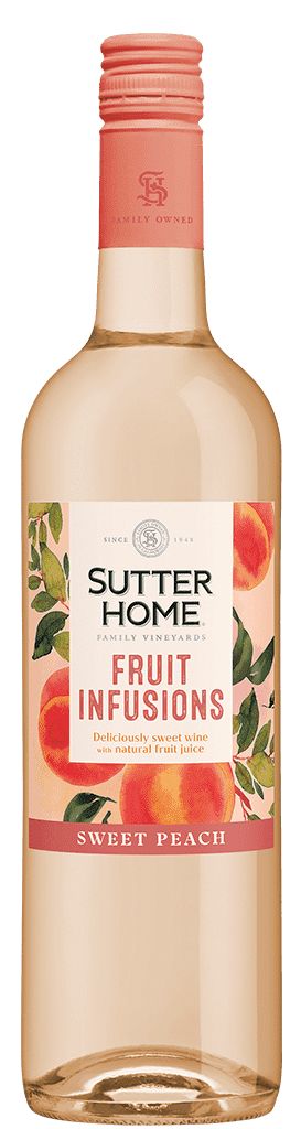 SUTTER HOME FRUIT INFUSIONS SWEET PEACH – liquormn