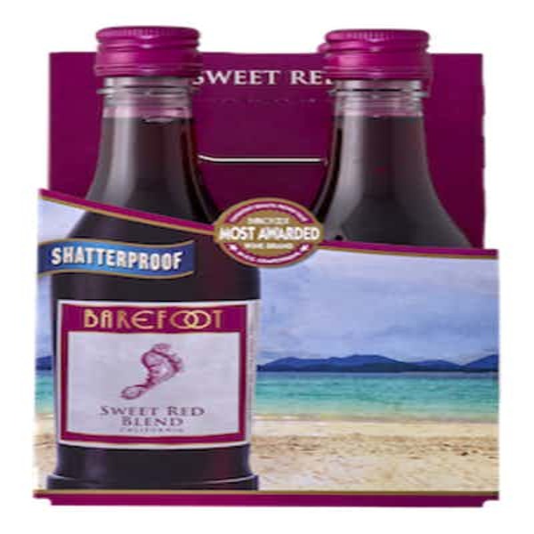 BAREFOOT SHATTERPROOF SWEET RED – liquormn